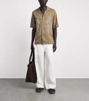 SAMSØE SAMSØE Embroidered Saoscar Shirt