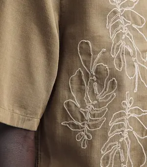 SAMSØE SAMSØE Embroidered Saoscar Shirt