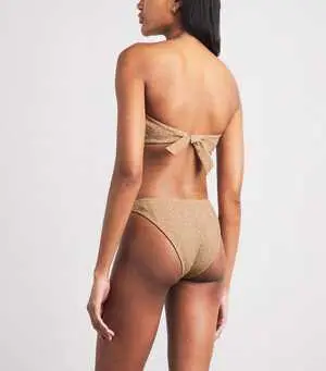 Devon Windsor Glitter Hailey Bandeau Bikini Top
