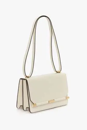 Victoria Beckham 202 Crossbody Bag In Distressed Leather