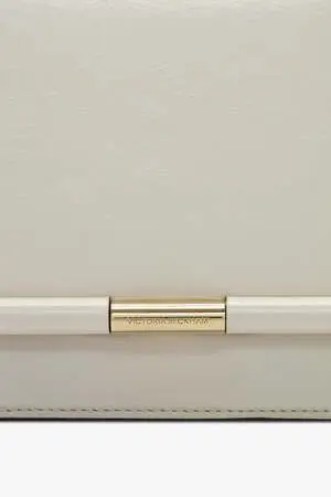 Victoria Beckham 202 Crossbody Bag In Distressed Leather