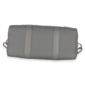 LOUIS VUITTON Grey Grained Calfskin Aerogram City Keepall - Gray