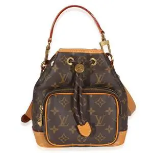 LOUIS VUITTON Monogram Canvas Noe Cargo Bucket Bag - Brown