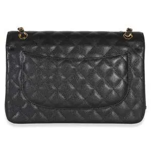 Chanel Quilted Caviar Jumbo Double Flap Bag