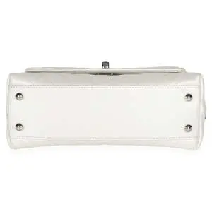 Chanel Chevron Caviar Coco Top Handle Bag