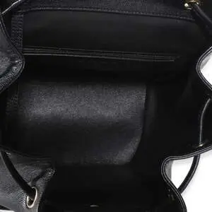 Chanel Quilted Caviar Business Affinity Backpack - Black