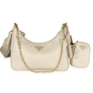 Prada Re-nylon Re-edition 2005 Bag - Beige