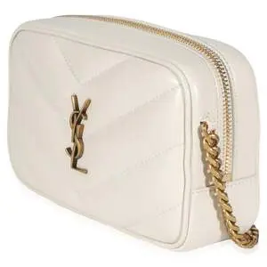 Saint Laurent Matelassé Monogram Camera Bag