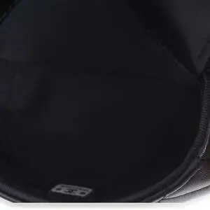 Chanel Quilted Lambskin Cc Clutch With Chain - Black
