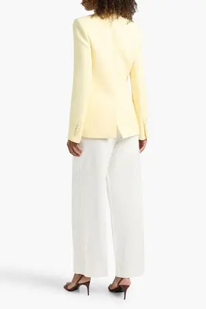 Adam Lippes Wool And Silk-blend Blazer
