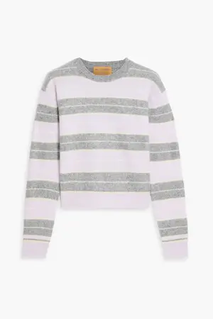 Guest In Residence Grizzly Striped Cashmere Sweater