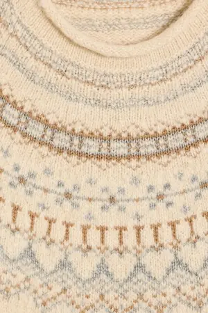 Guest In Residence Intarsia Wool-blend Sweater