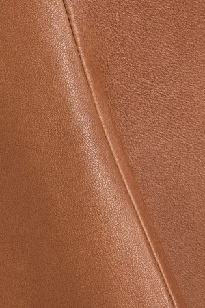 Theory Leather Mini Skirt