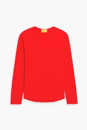 Guest In Residence Oversized Cashmere Sweater - Red