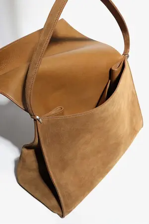 Nour Hammour Amal Top Handle Bag - Toffee