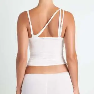 SKIMS Sheer Modal Top | White | | Vettese X