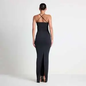 SKIMS Sheer Modal Long Dress
