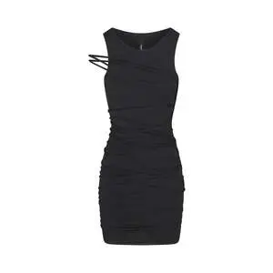 SKIMS Smooth Layers Tank Dress | Black | | Vettese X - Onyx