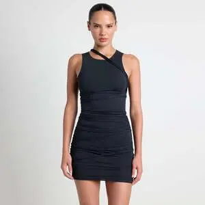 SKIMS Smooth Layers Tank Dress | Black | | Vettese X