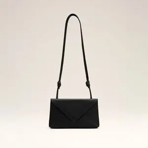 AMI Paris Etienne Taurillon Leather Envelope Phone Holder