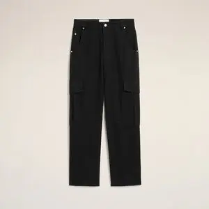 AMI Paris Baggy-fit Cargo Cotton Trousers