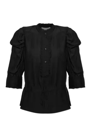 Munthe Top “vastu - Black