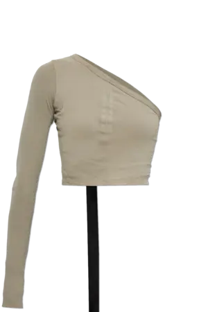 Rick Owens One-shoulder Top - Beige