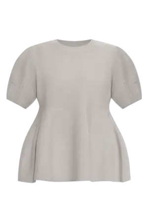 LISA YANG Cashmere Top ‘mella - Grey