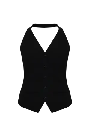 LISA YANG Cashmere Top ‘immy - Black