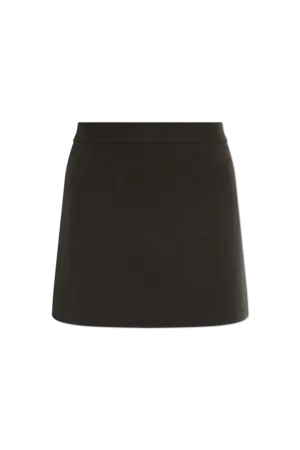 LISA YANG Clare' Cashmere Mini Skirt - Green