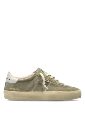 GOLDEN GOOSE Soul Star Suede Sneakers - Green
