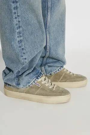 GOLDEN GOOSE Soul Star Suede Sneakers - Green