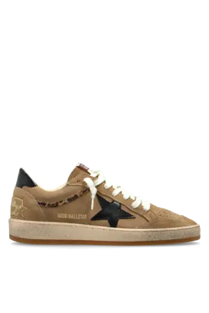 GOLDEN GOOSE Ball Star Low Top Sneakers - Brown