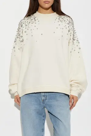 GOLDEN GOOSE Embellished Crewneck Sweatshirt