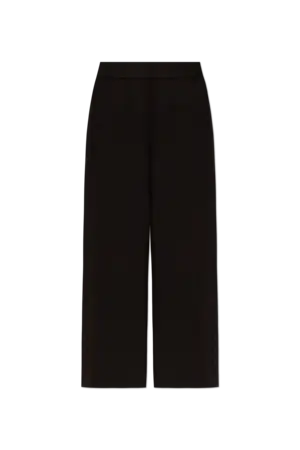 LISA YANG Olanda' Cashmere Wide Leg Trousers - Brown