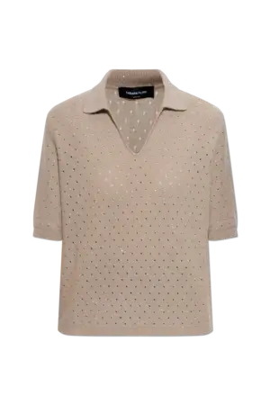 Fabiana Filippi Polo With Shimmering Sequins