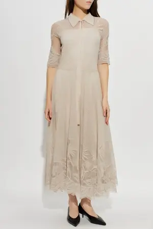 Fabiana Filippi Lace Midi Dress