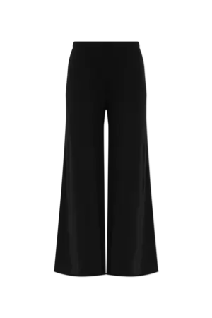 LISA YANG Ainsley" Wide Leg Cashmere Trousers - Black