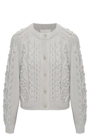 LISA YANG Cashmere Cardigan 'winroe - Grey