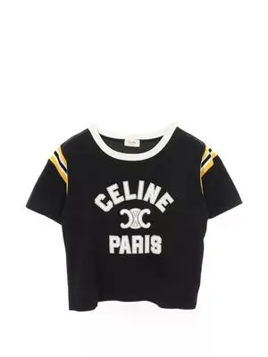Celine 2010s Logo-detail T-shirt
