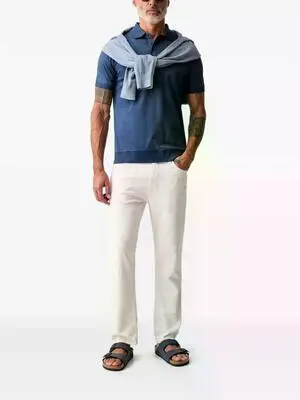 Karl Lagerfeld Logo-embroidered Short-sleeve Polo Shirt