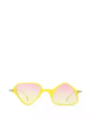 EYEPETIZER Twiggy Geometric-frame Sunglasses - Yellow