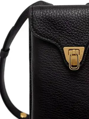 COCCINELLE Grainy Leather Phone Case