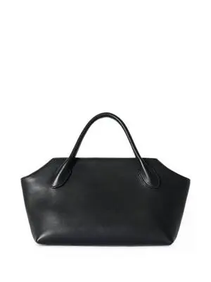 THE ROW Terrasse Bauletto Bag - Black
