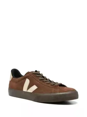 VEJA Campo Logo-detail Suede Sneakers
