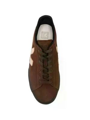 VEJA Campo Logo-detail Suede Sneakers