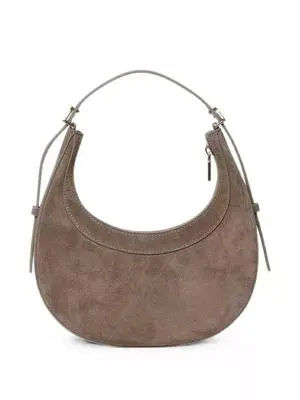 COCCINELLE Mini Whisper Suede Crescent Tote Bag
