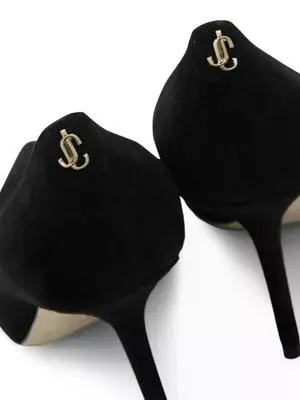 JIMMY CHOO Pointed-toe Logo Pumps