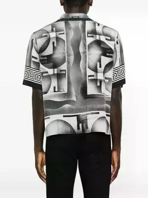 Versace Greca-print Shirt