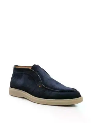Santoni Detroit Suede Desert Boots - Blue